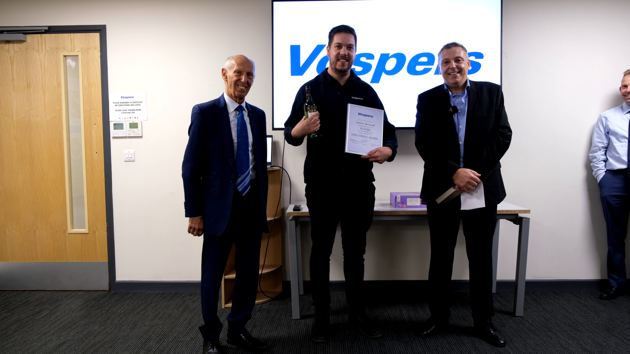Vospers News: Long Service Awards - Vospers Blog